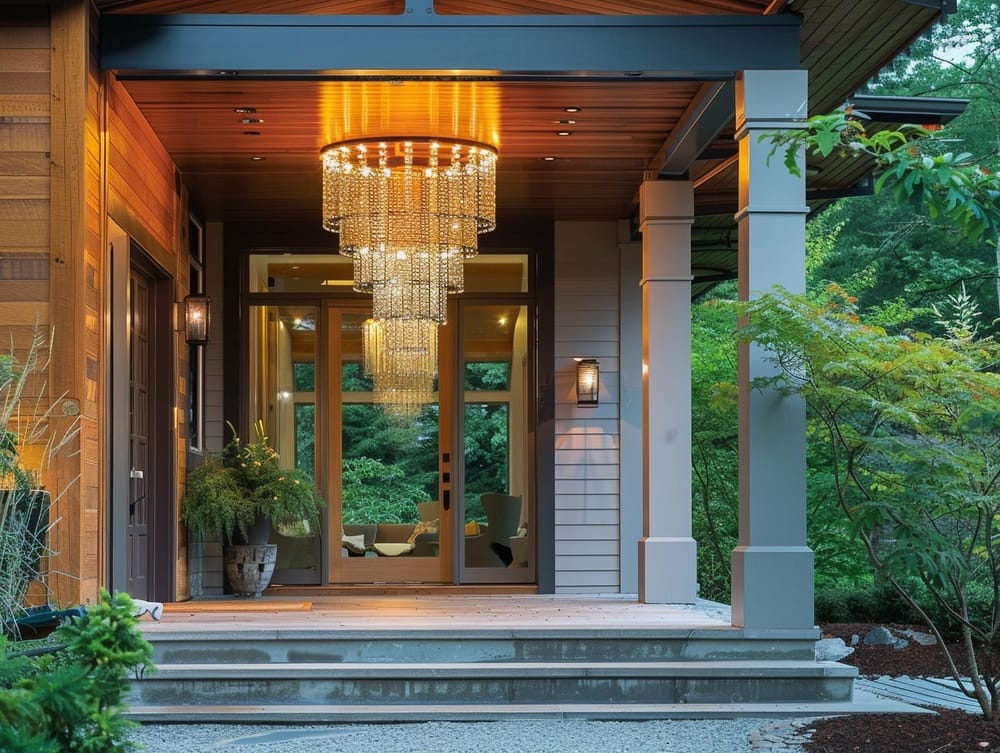 20 Outdoor Wall Lighting Ideas for House Exterior Illumination and ...