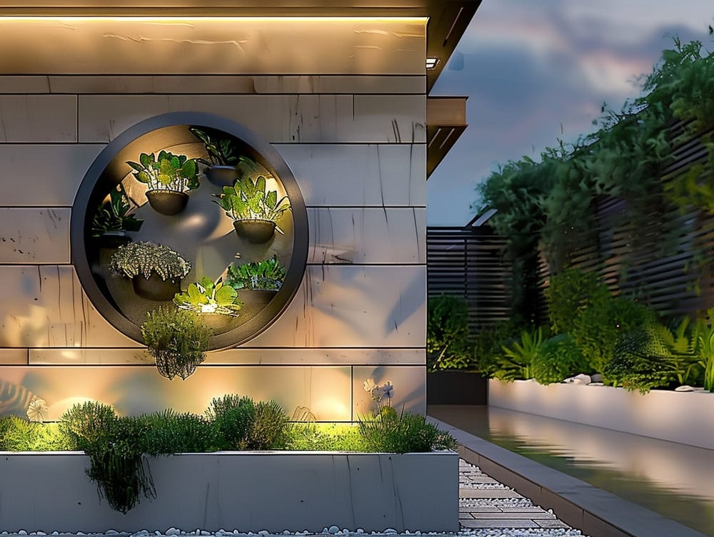 20 Outdoor Wall Lighting Ideas for House Exterior Illumination and ...