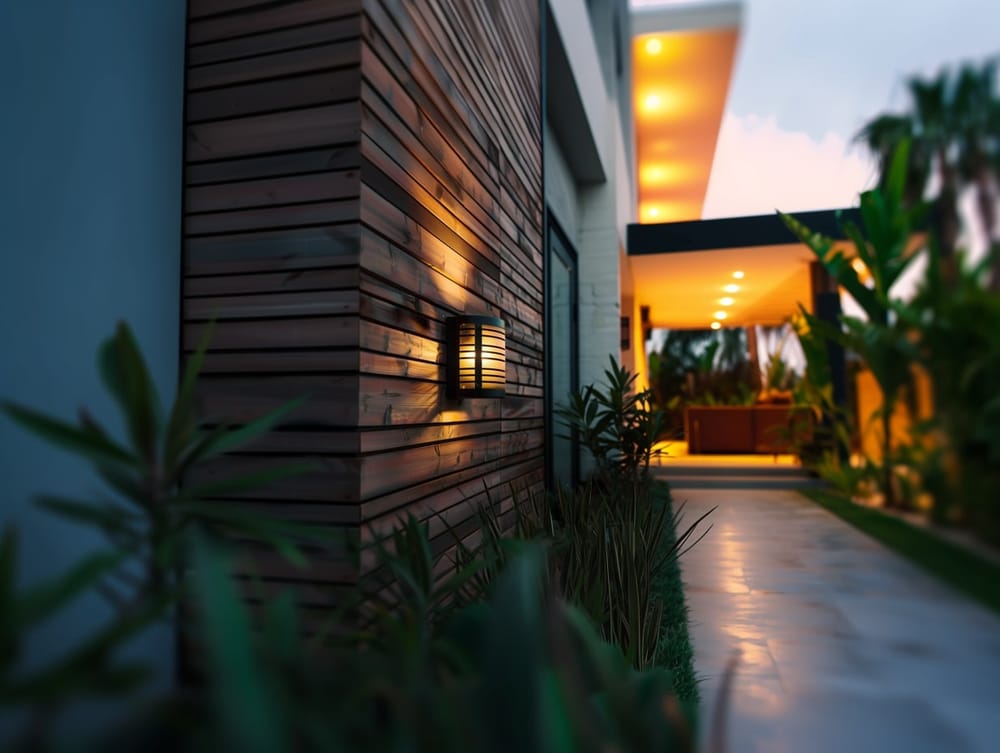 20 Outdoor Wall Lighting Ideas for House Exterior Illumination and ...