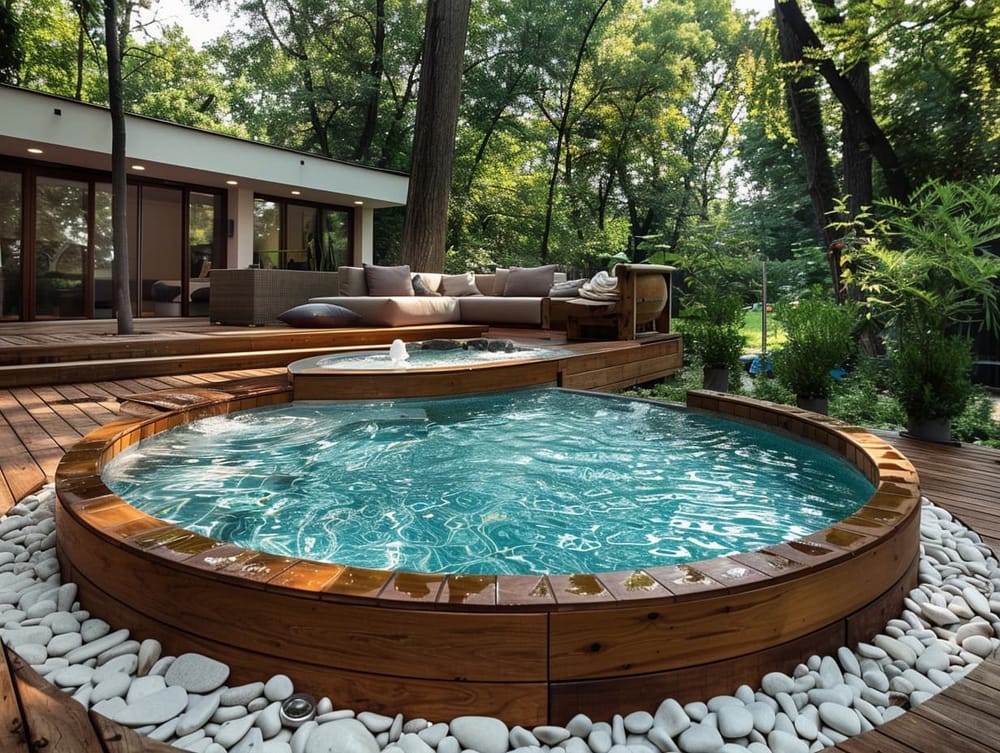 12 Best Above-Ground Pool Ideas for Yard | Garden.Lighting