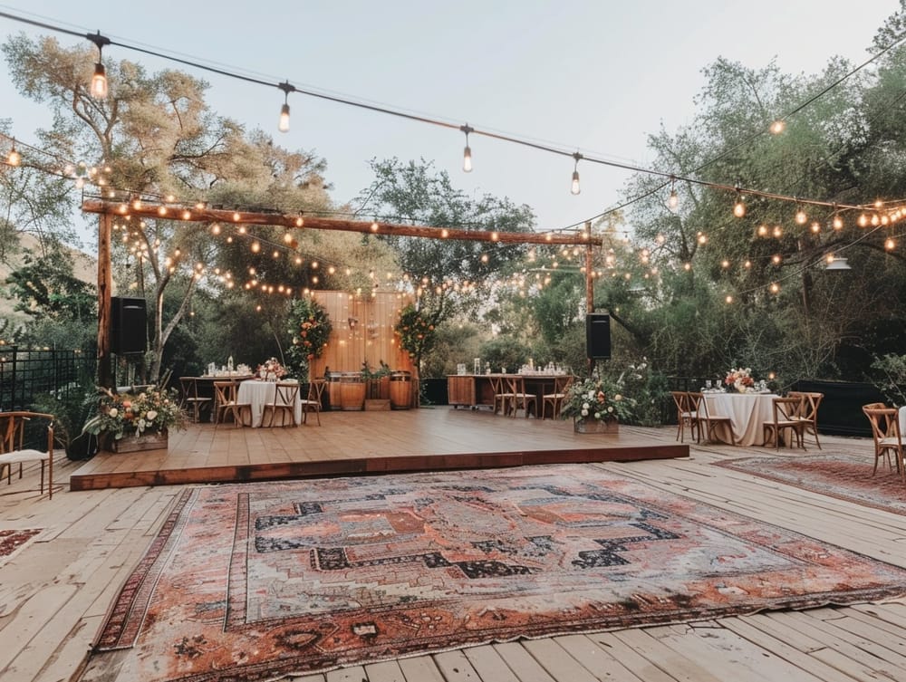 14 Creative DIY Outdoor Wedding Dance Floor Ideas