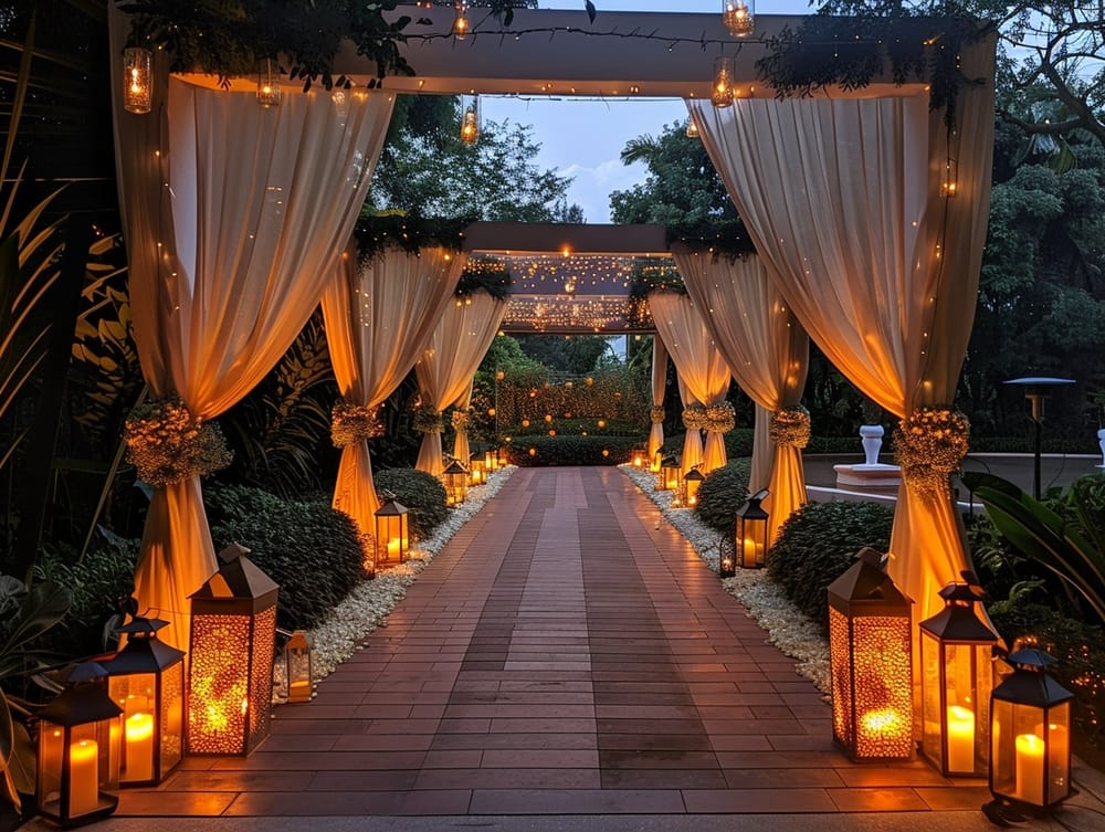 30 Stunning Outdoor Wedding Lighting Ideas | Garden Lighting