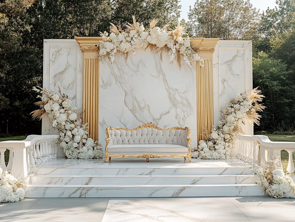 20 Outdoor Wedding Stage Design Ideas | Garden Lighting