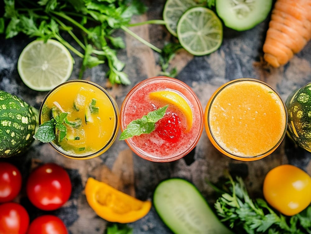 Homegrown Vegetable Cocktail Recipes | Garden Lighting