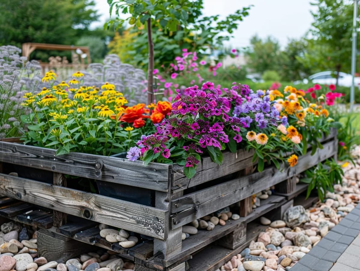 18 DIY Pallet Garden Ideas | Garden.Lighting