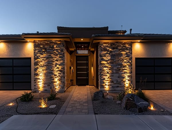 20 Outdoor Wall Lighting Ideas for House Exterior Illumination and ...