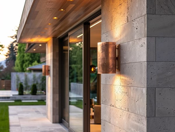 20 Outdoor Wall Lighting Ideas for House Exterior Illumination and ...