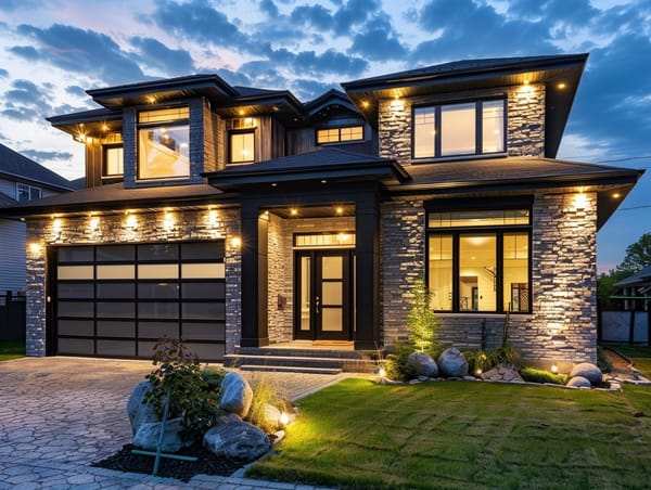 21 Modern Front of the House Lighting Ideas | Garden.Lighting