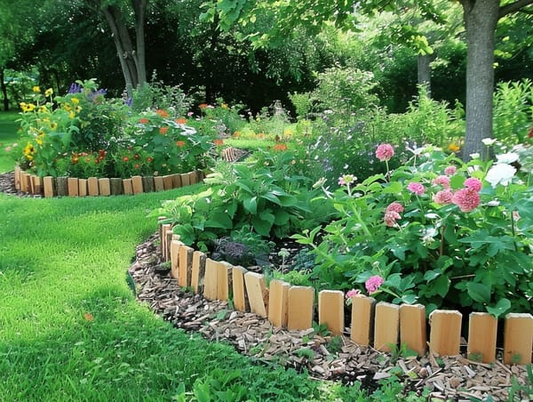 33 Creative Garden Eding Ideas | Garden.Lighting