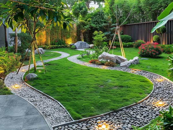33 Creative Garden Eding Ideas | Garden.Lighting